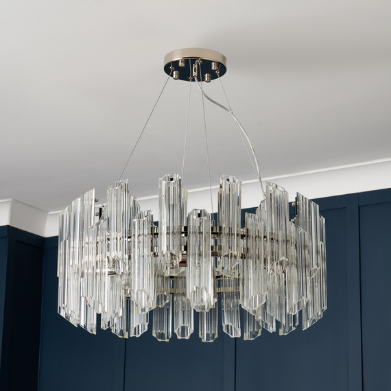 Visconte Napoli 8 Light Ceiling Pendant Light