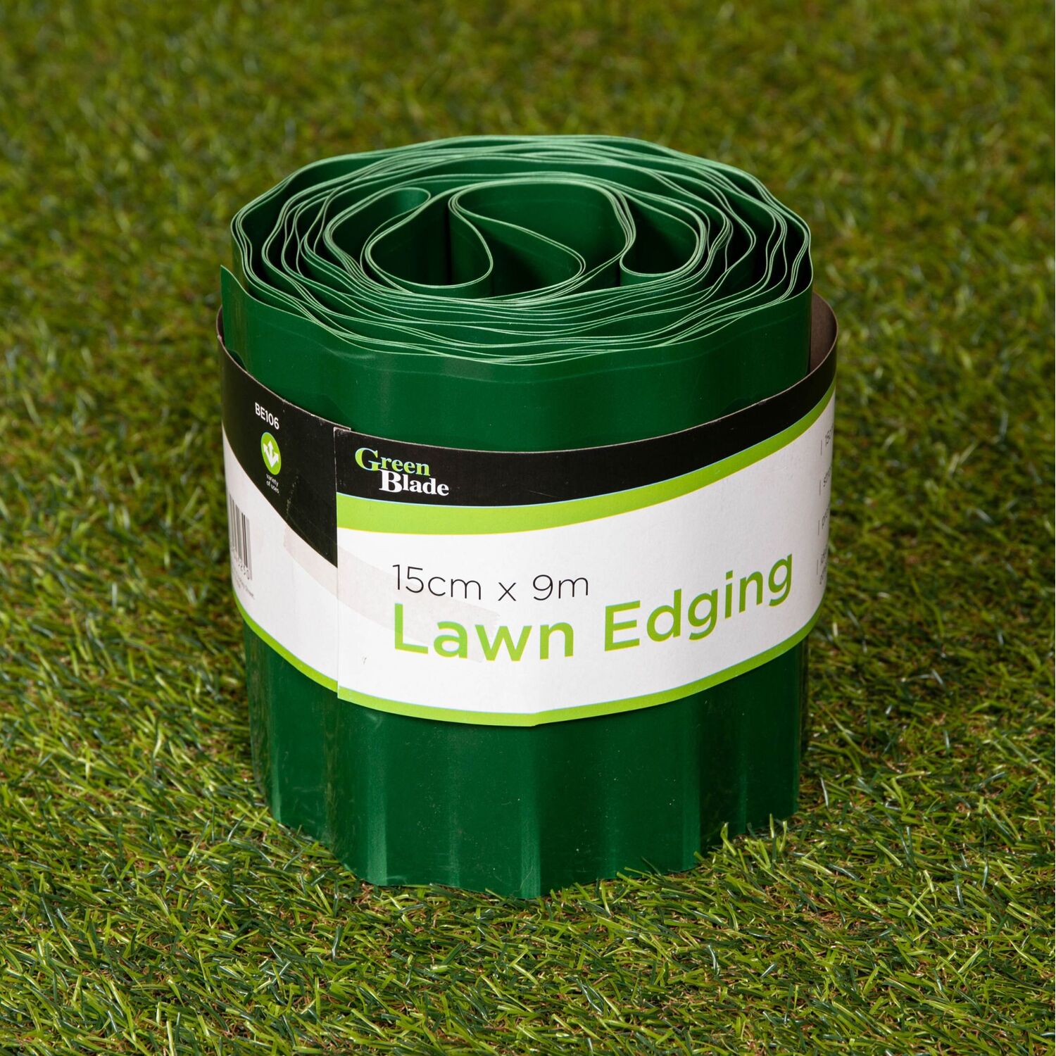 Large Plastic Corrugated Lawn Garden Edging Border