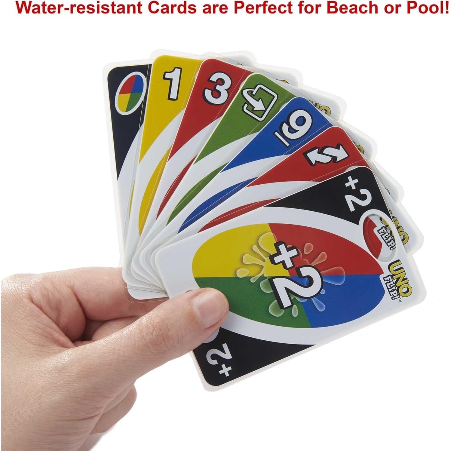 Mattel Games UNO Flip! Splash Card Game