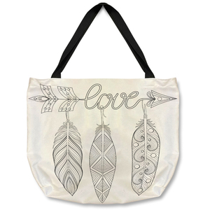 Bohemian Arrow Tote bag