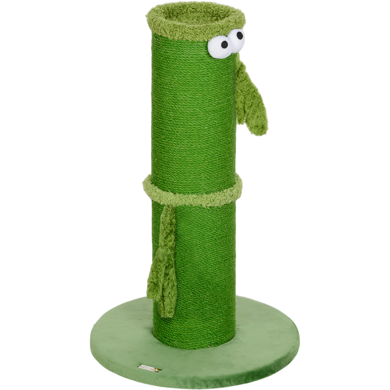 PawHut 63cm Cat Scratching Post for Indoor Cats with Sisal Rope Cover
