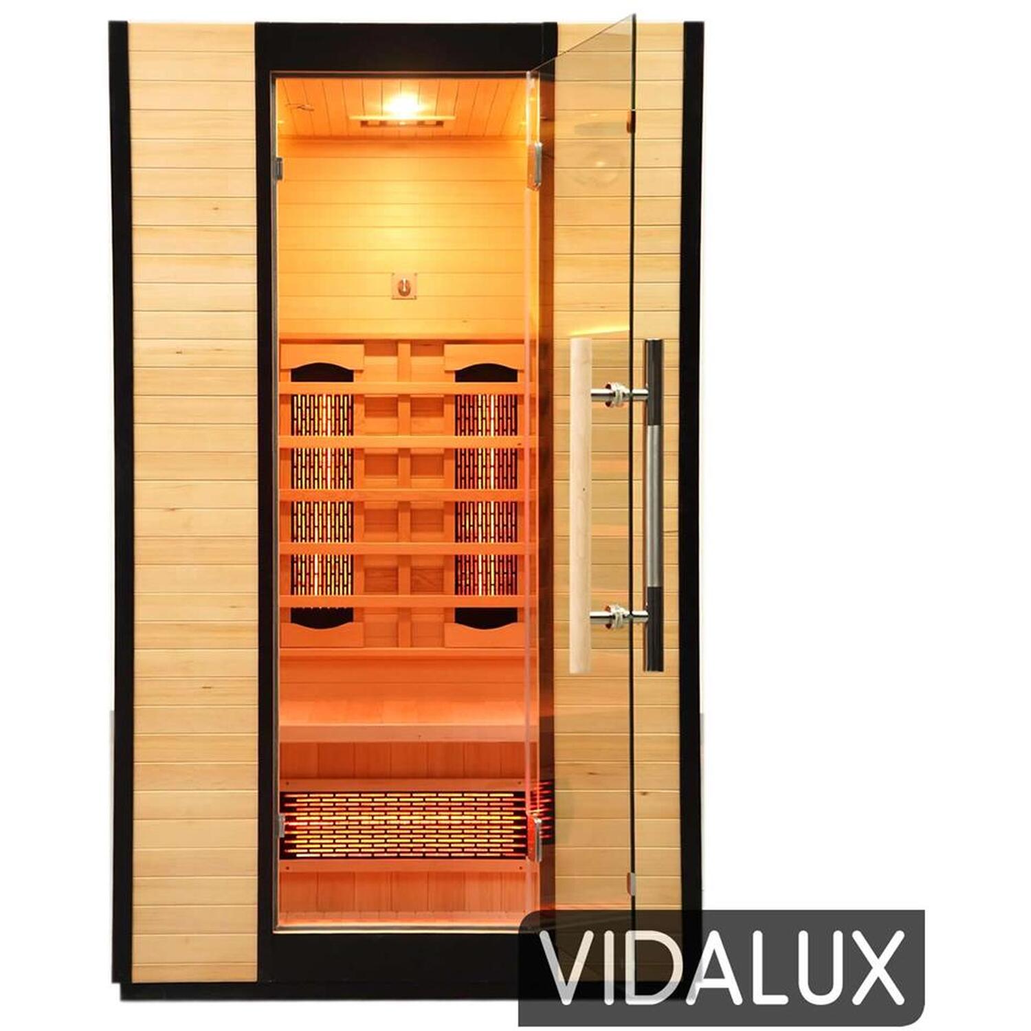 Vidalux Platinum Full Spectrum Sauna With Complete Heat