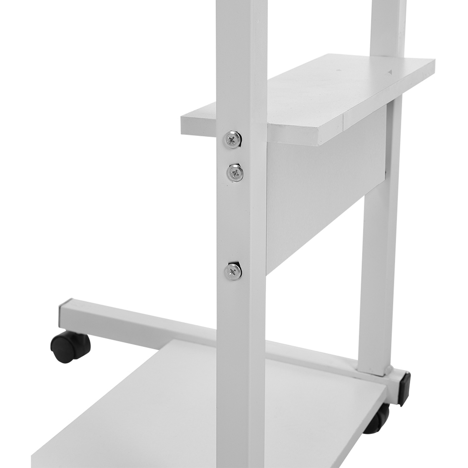 HomeScape Height Adjustable Mobile Side Table