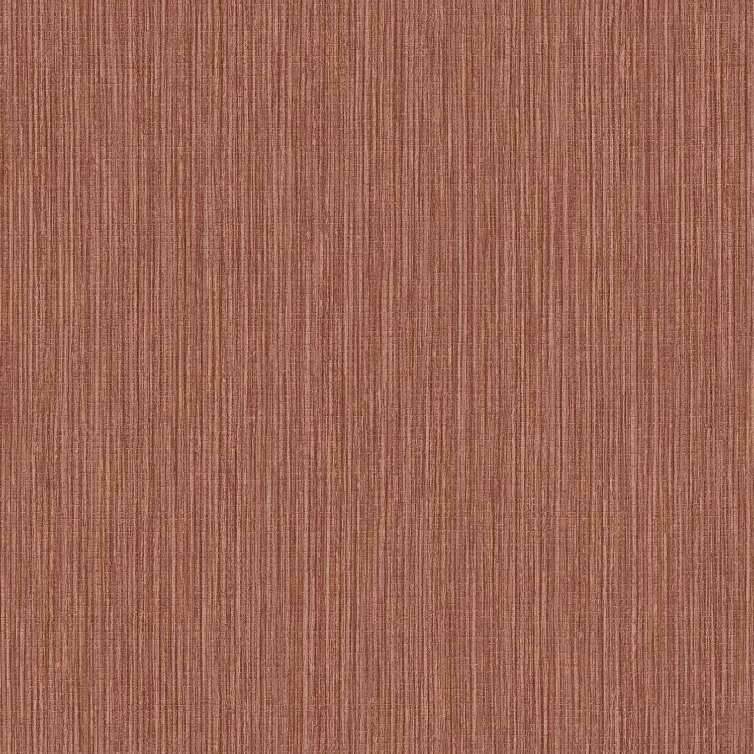 Rust Orange Fabric Weave Effect Texture Plain Wallpaper