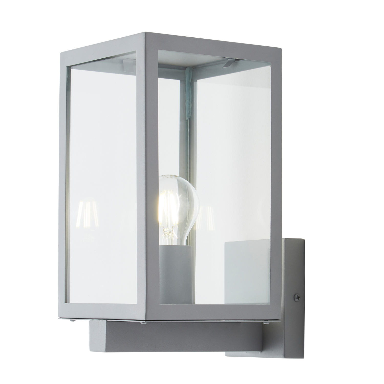 Cetus Outdoor Glass Panel Wall Light