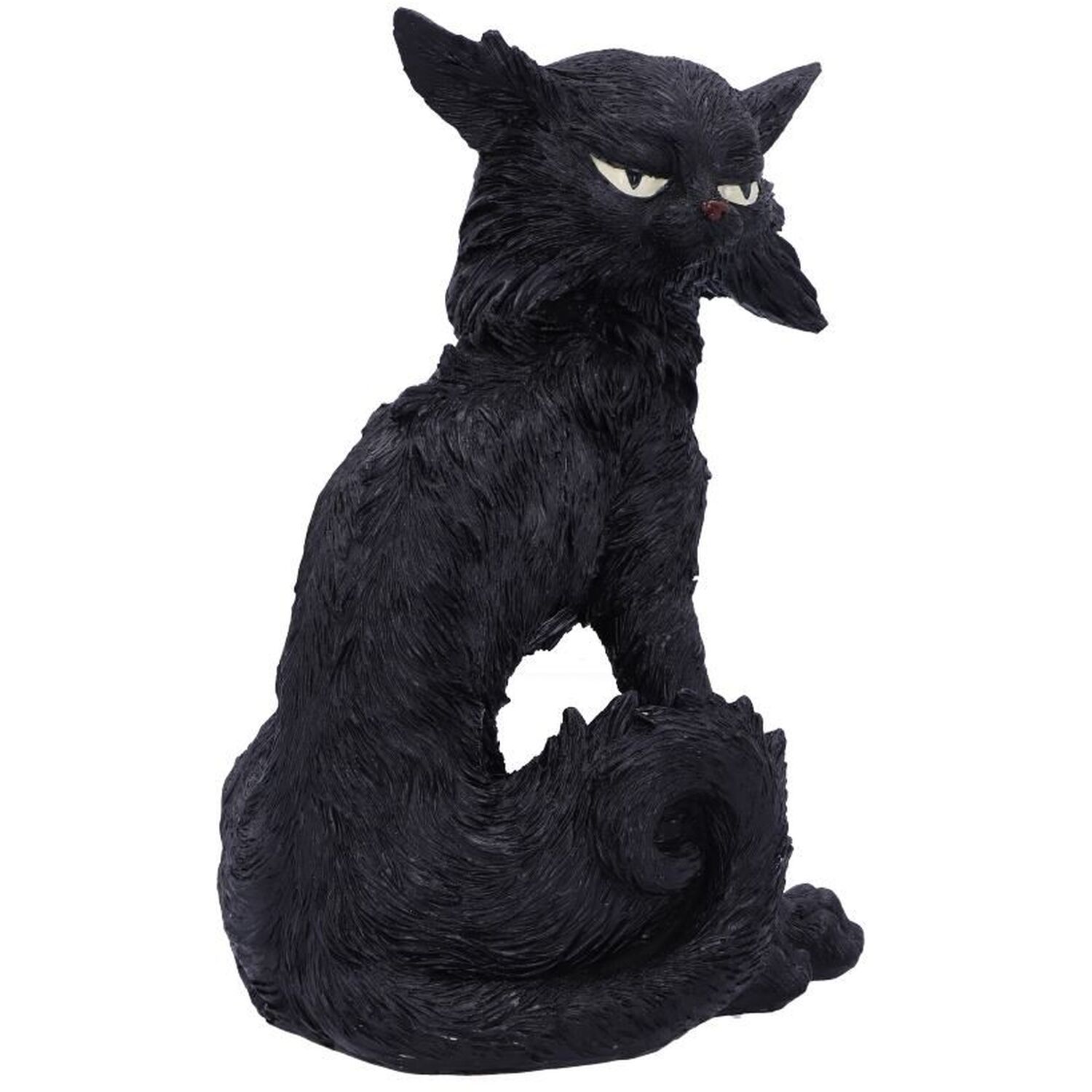 Small Black Cat Witches Familiar Figure