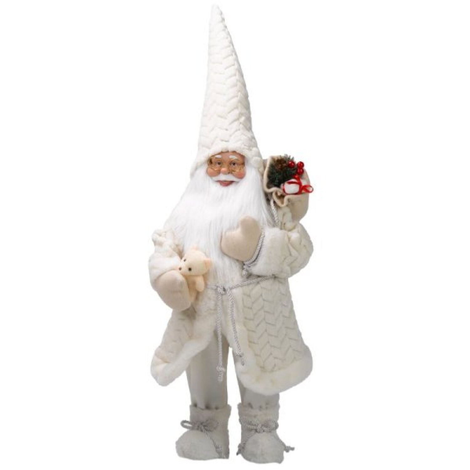 Cream Santa Claus Decoration