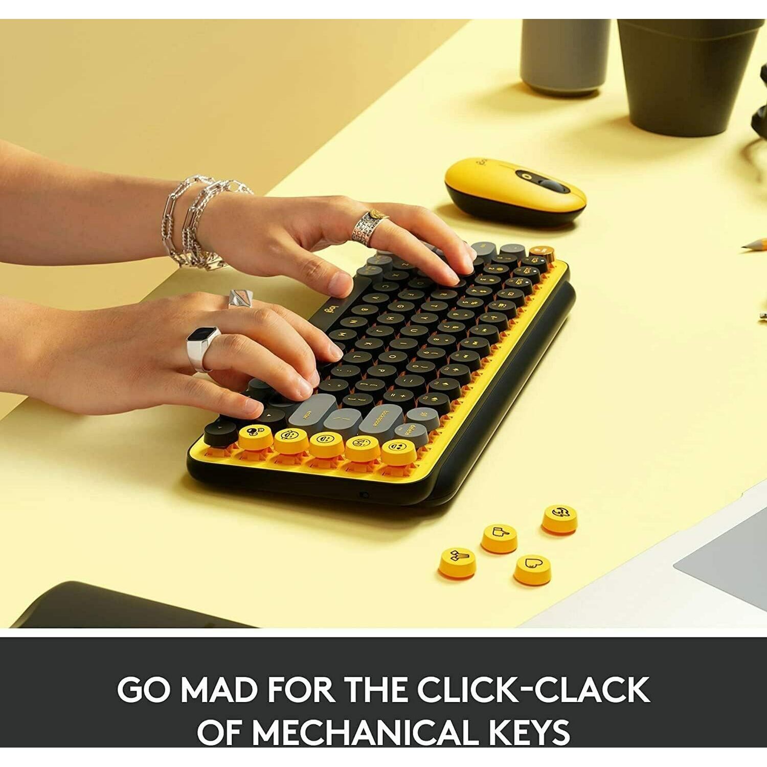 Logitech POP Keys Wireless Mechanical Keyboard