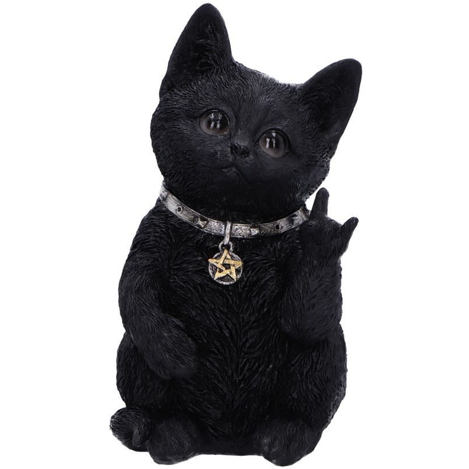 Metallicat Black Cat Figurine