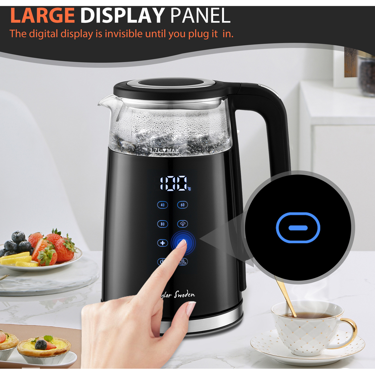 Double Wall Kettle with Temperature Control