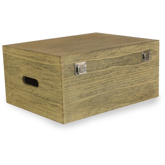 Wooden Oak Effect Box