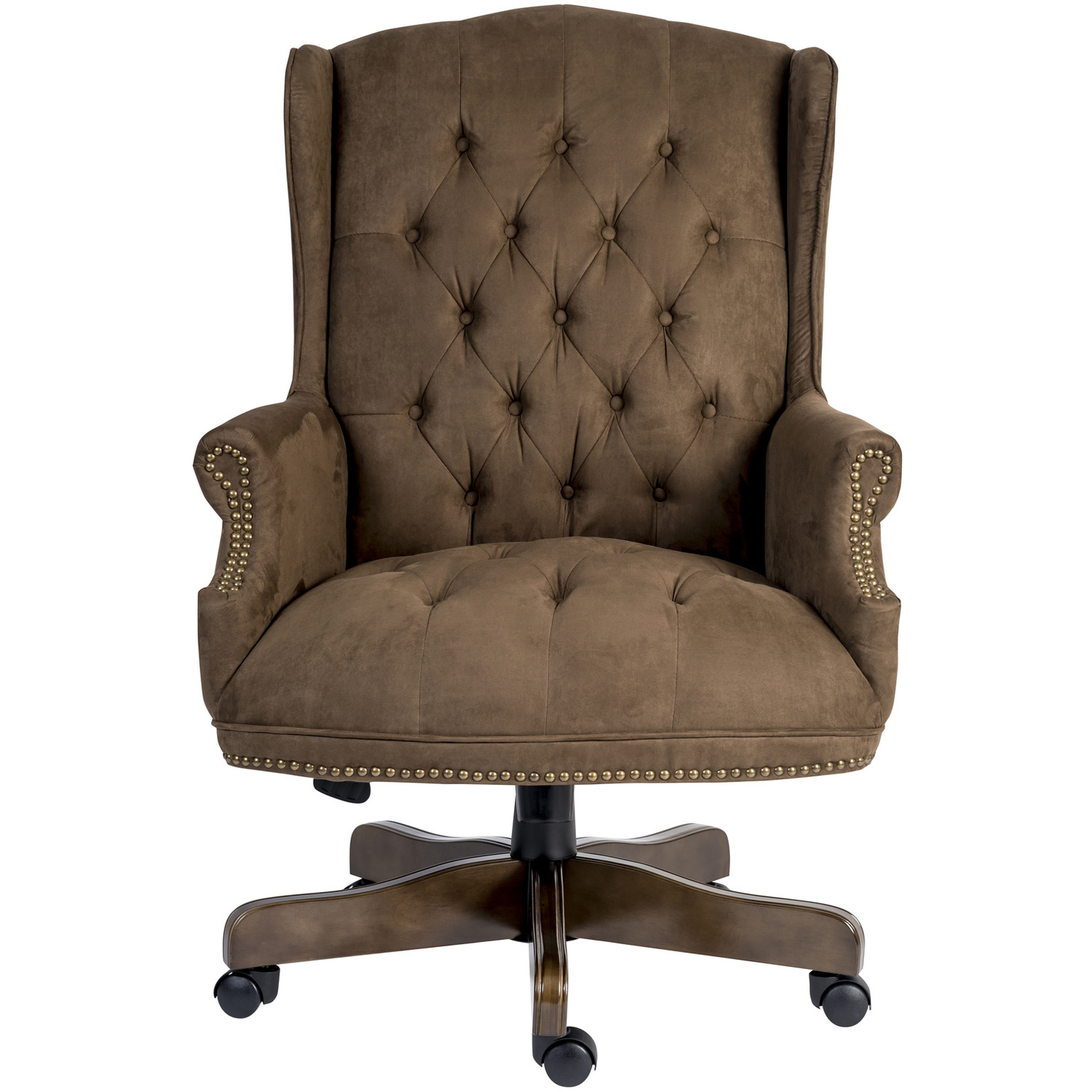 Chairman Executive Chair Suede Effect