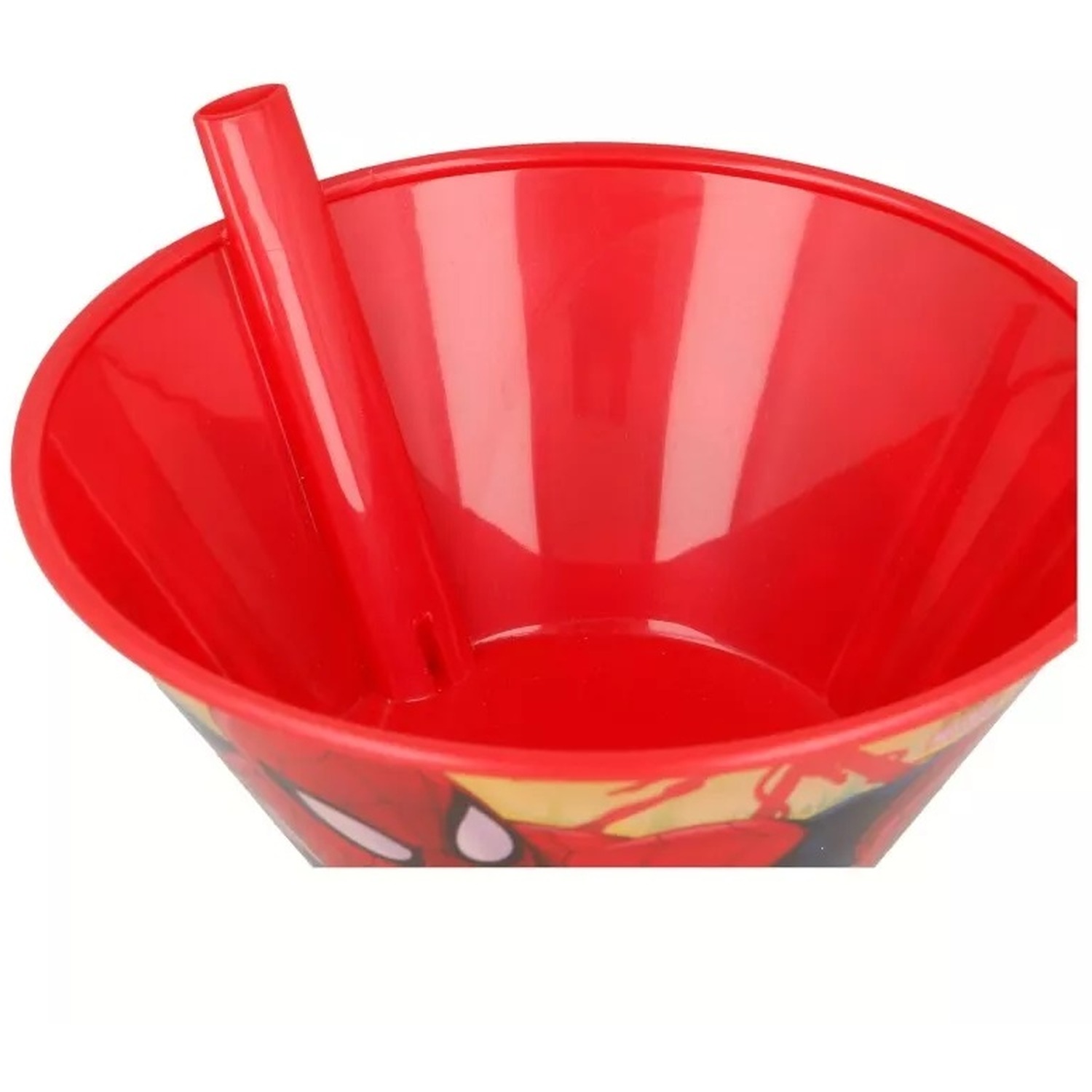Spiderman Sippy Bowl With Straw 500ML_2029232