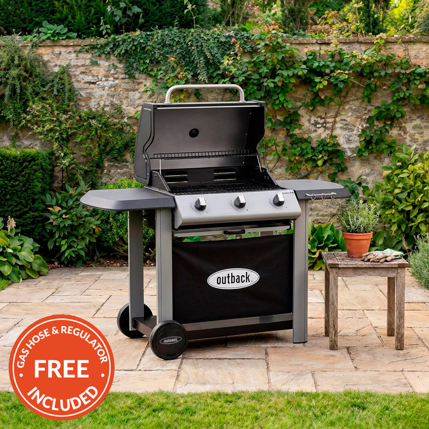 Outback Spectrum Pro 3 Burner Gas BBQ