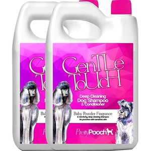 Pretty Pooch Gentle Touch Dog Shampoo and Conditioner Baby Powder Fragrance