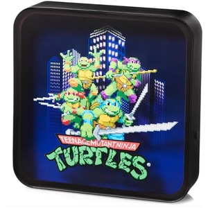 Teenage Mutant Ninja Turtles Kids 3D Wall Light and Desk Lamp