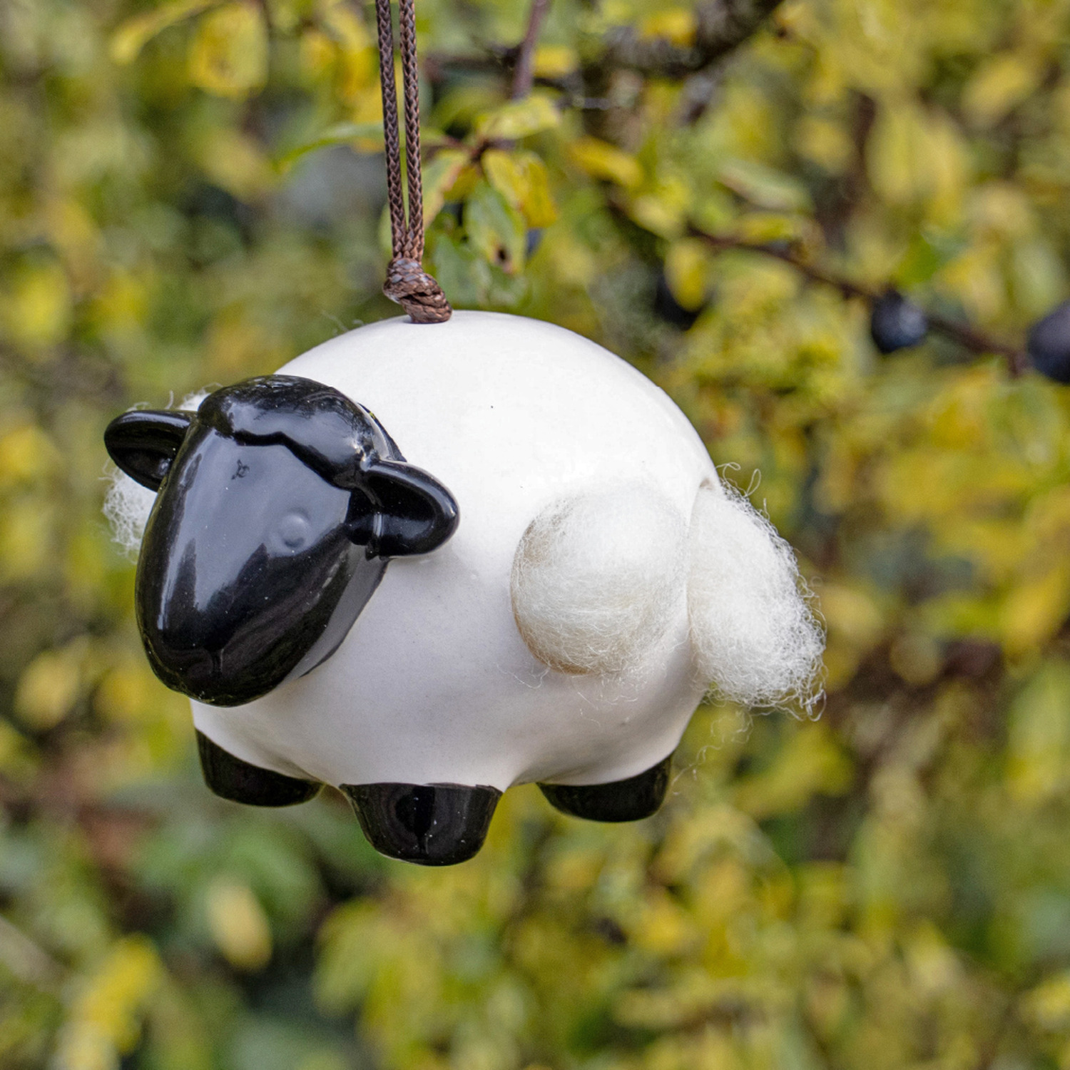 Ceramic Sheep With Nesting Wool