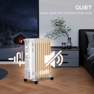 HOMCOM Electric Heater Energy Efficient Portable for Home