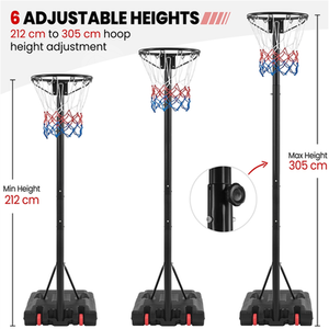 Freestanding Netball Hoop and Stand