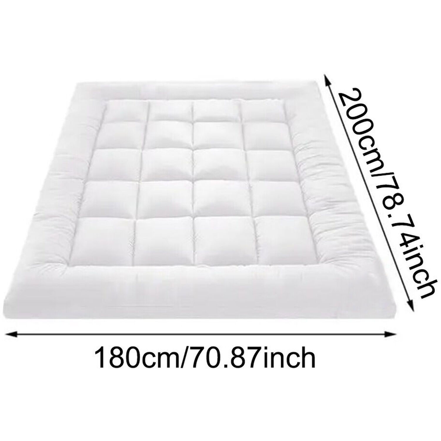 Hypoallergenic Luxury 10cm Mattress Topper
