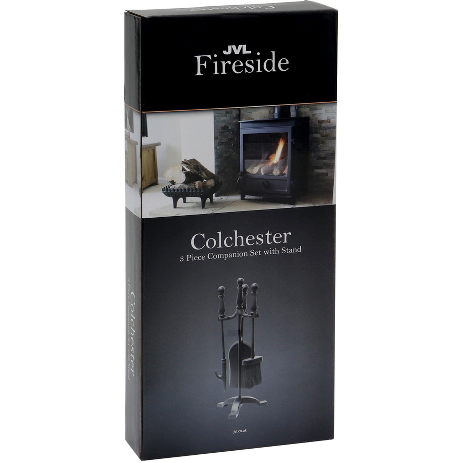 Colchester Contemporary Fireside Companion Set