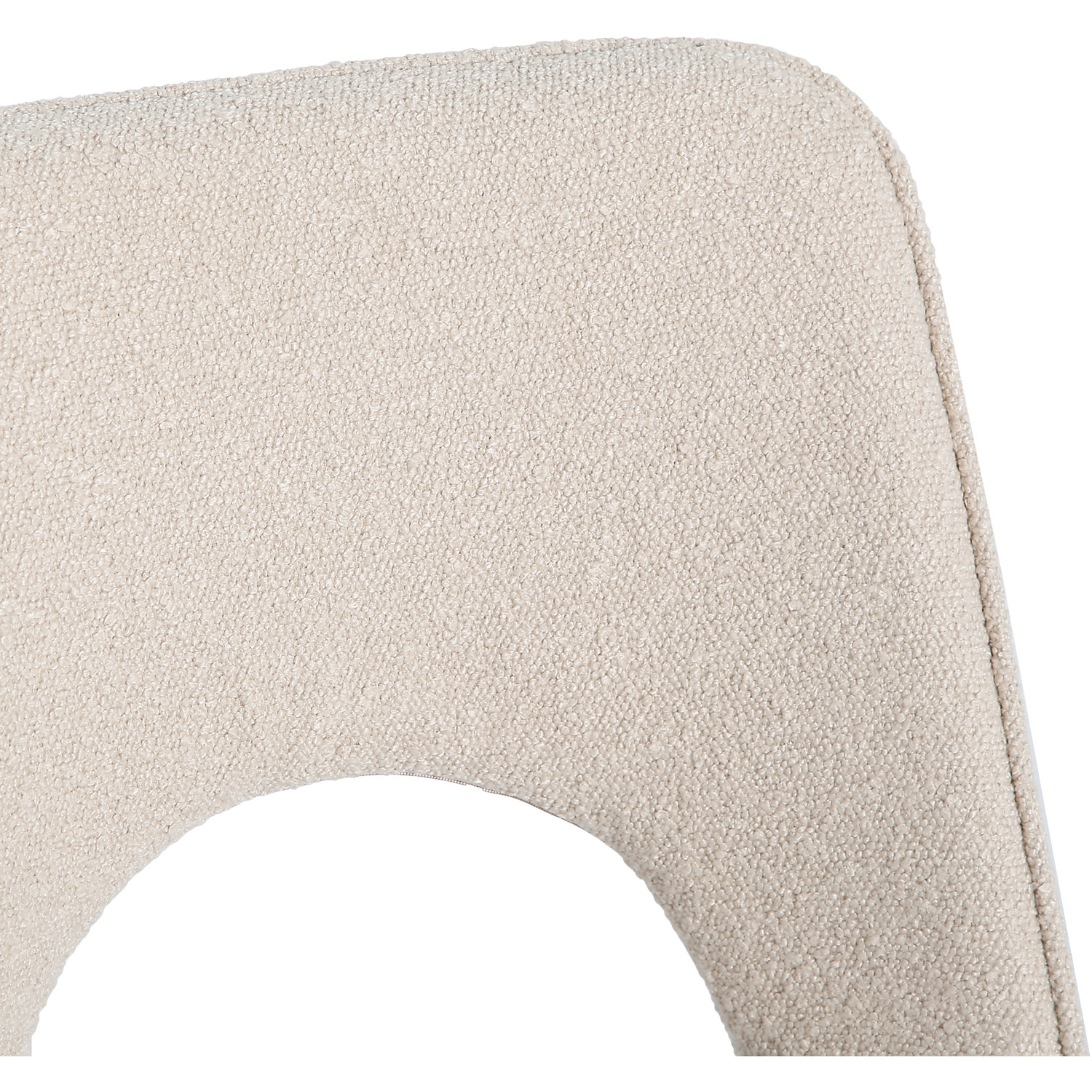 Set of 2 Boucle Dining Chair