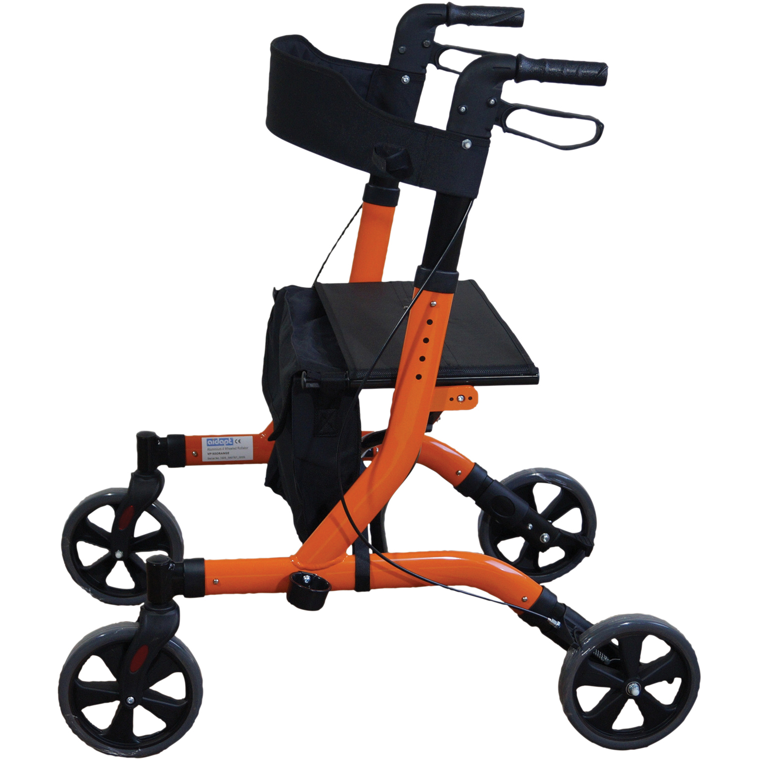 Deluxe Four Wheeled Rollator