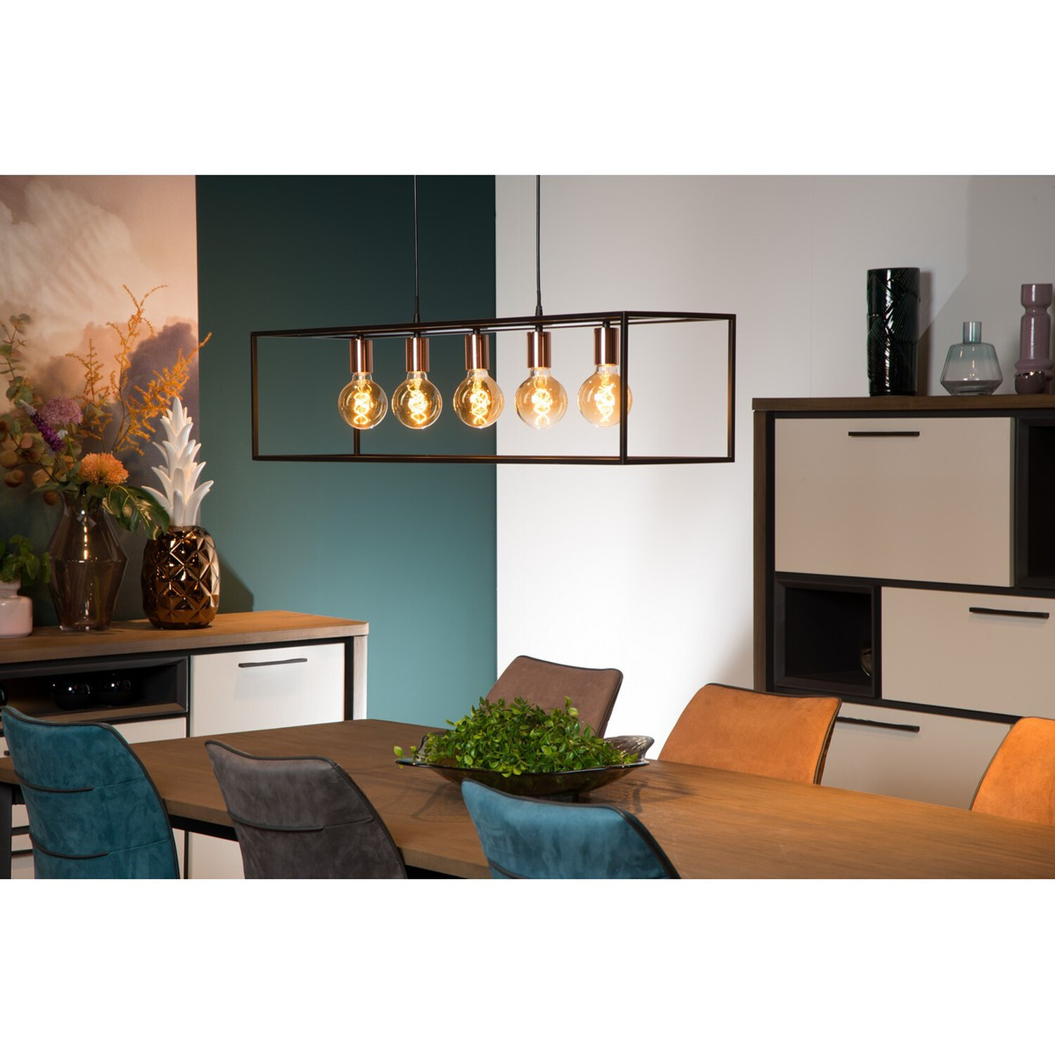 Arthur Modern Bar Pendant Light Black