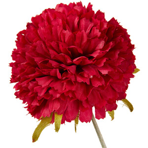 Purple or Berry Pom Pom Stem