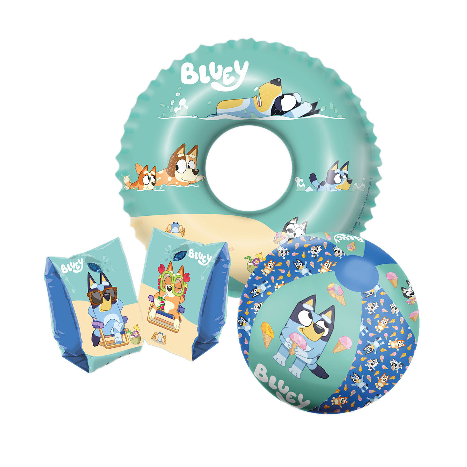 Bluey or Paw Patrol Inflatable Set