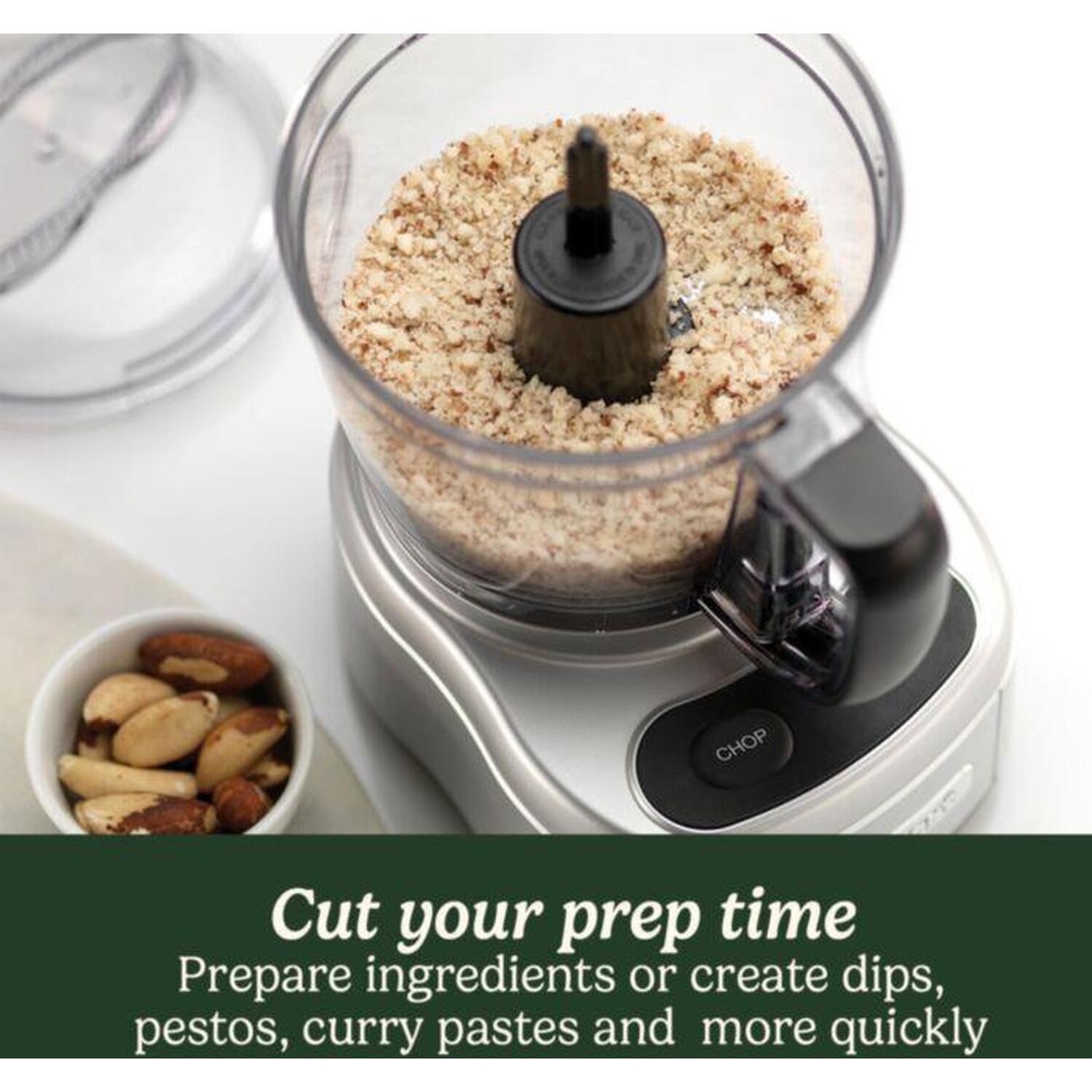 Cuisinart ECH4SU Mini Prep Pro Food Processor Frosted Pearl