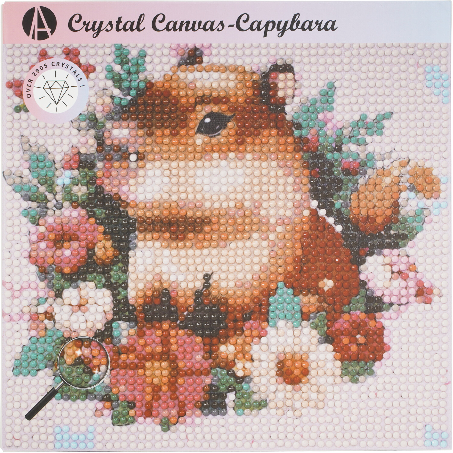 Capybara Crystal Canvas Kit