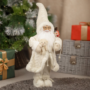 Cream Santa Claus Decoration
