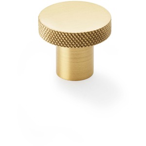 Circular Knurled Edge Cabinet Knob