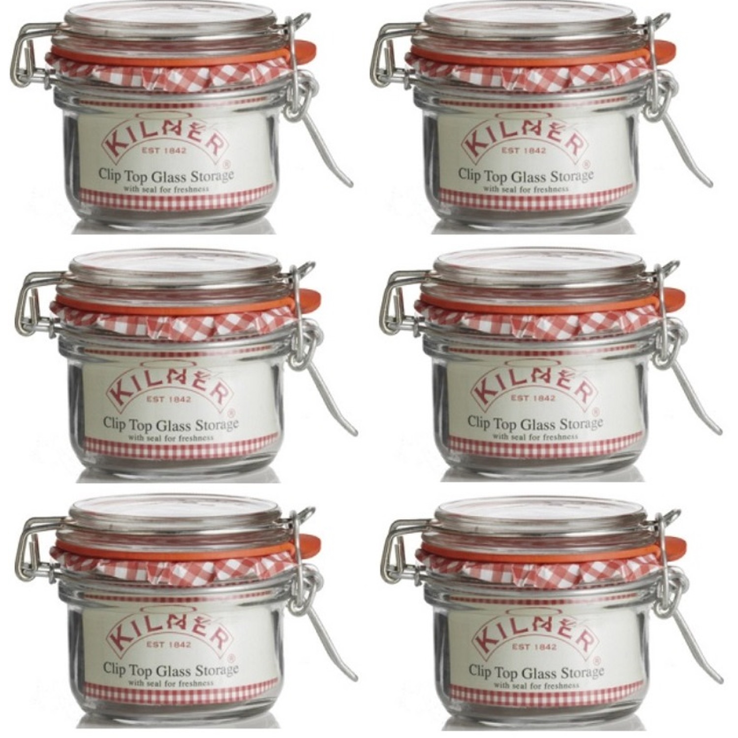 Clip Top Storage Jar 125ml