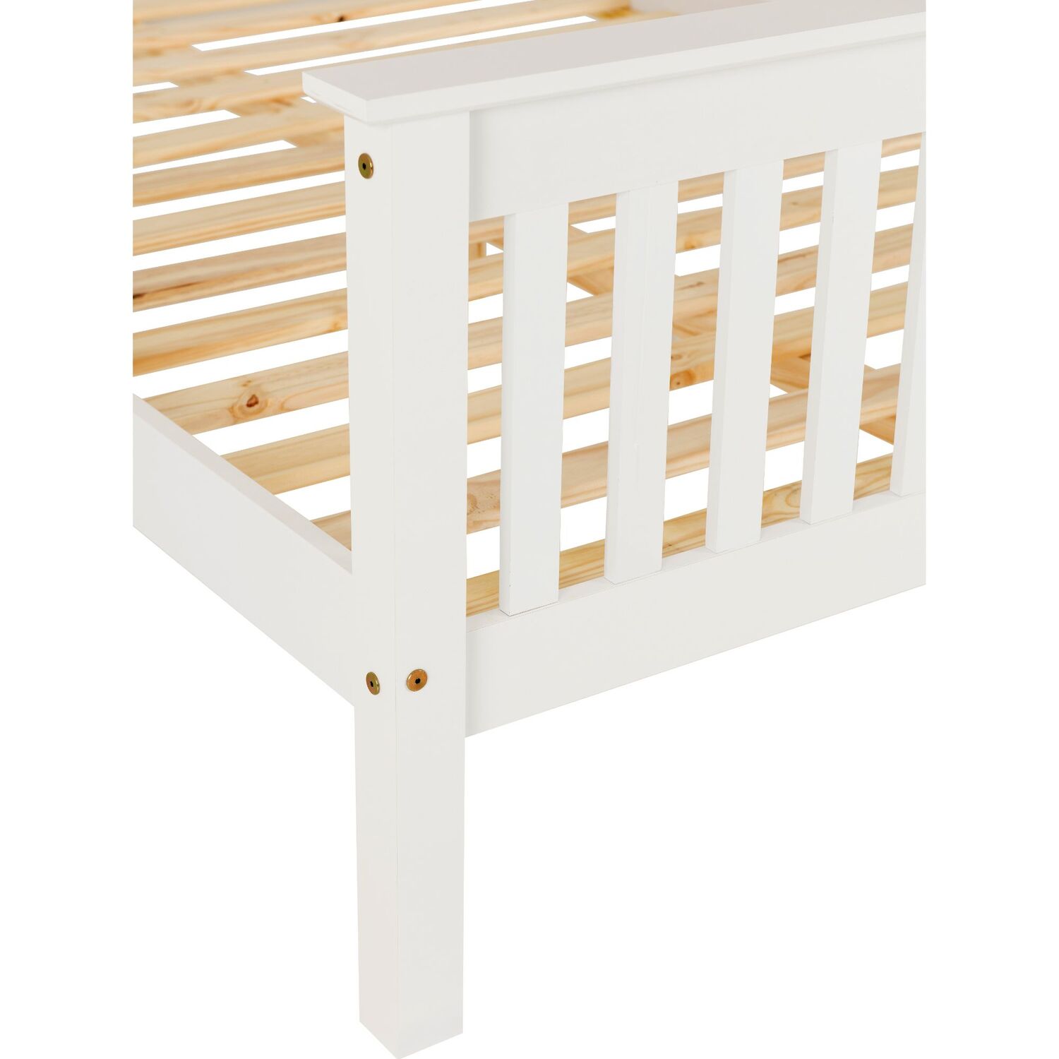 Monaco 5' King Bed Frame - High Foot End