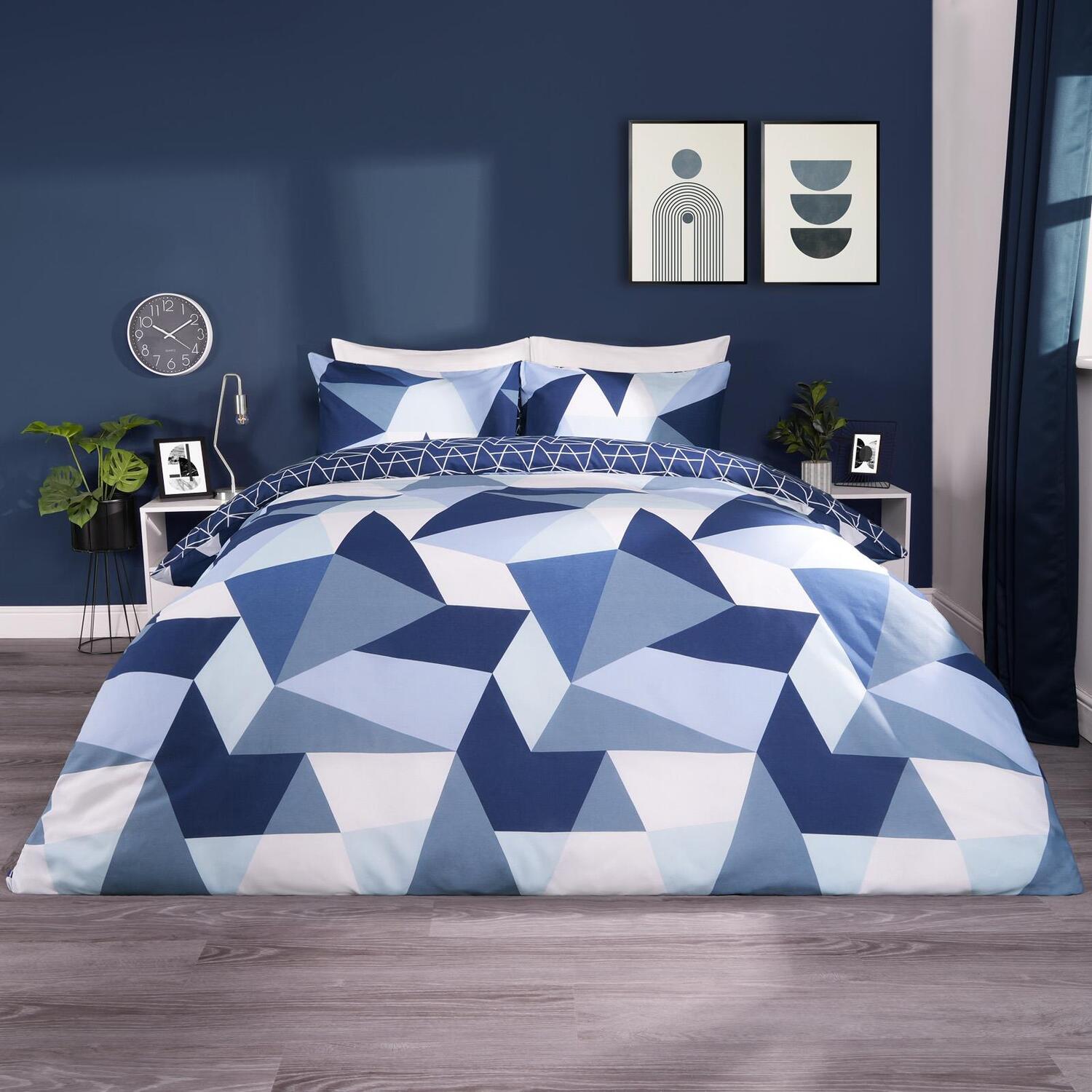Geometric Shapes Duvet Cover