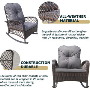 Wicker Rocking Chair