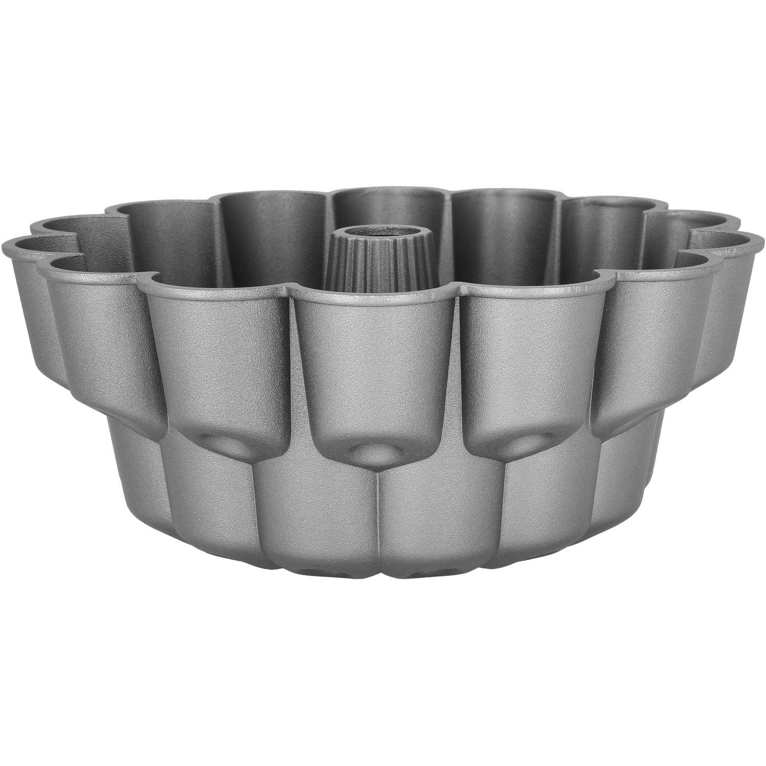 MasterClass Cast Aluminium Decorative Tiered Cake Tin, 24cm