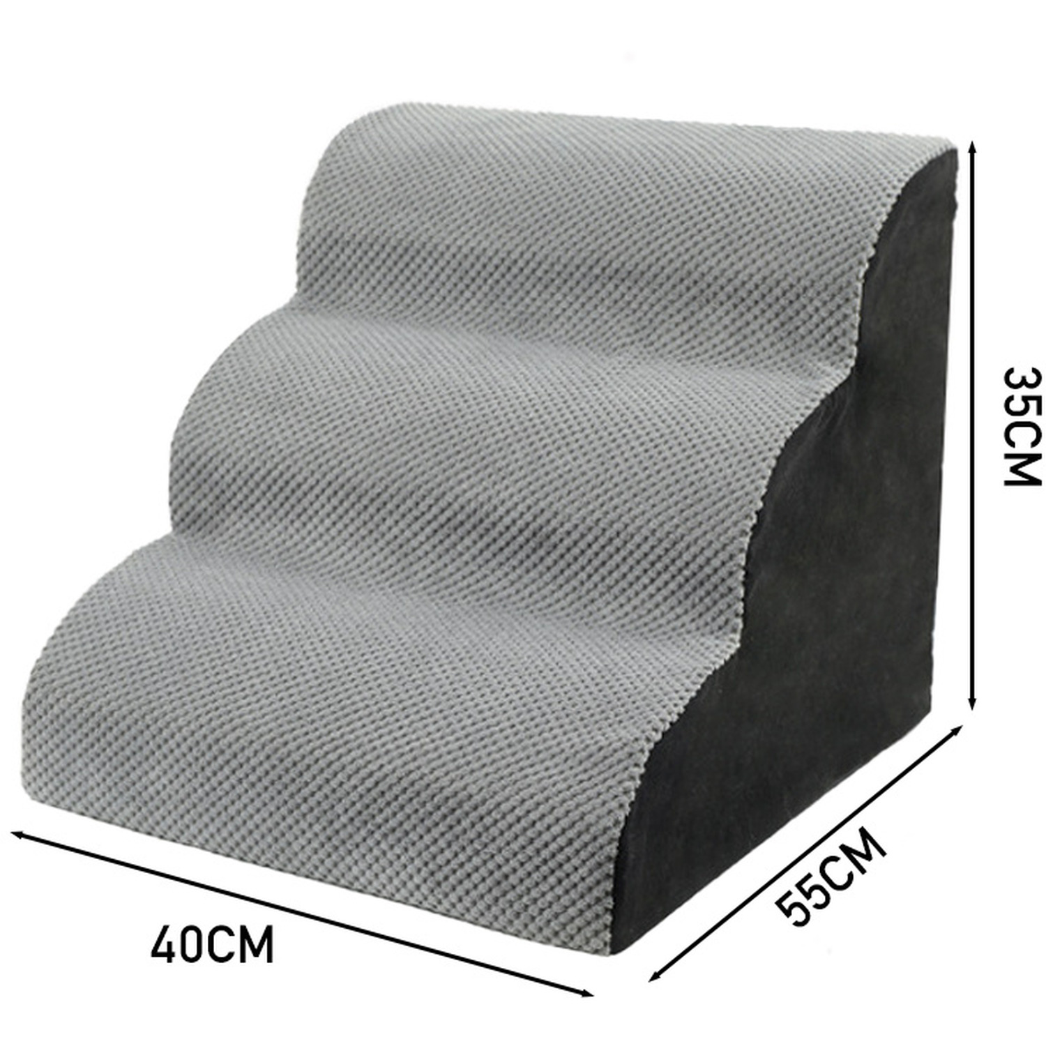 Comfy Non-Slip Pet Steps with Removable Cover