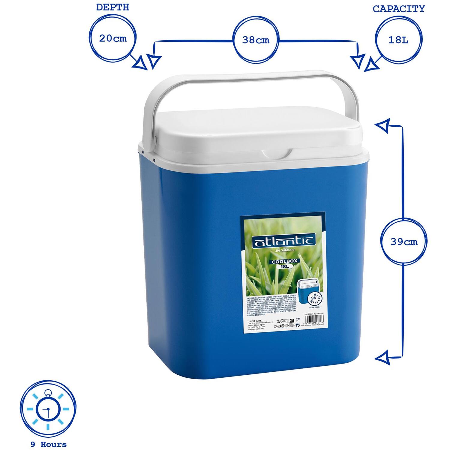 Cool Box - 24L - Blue