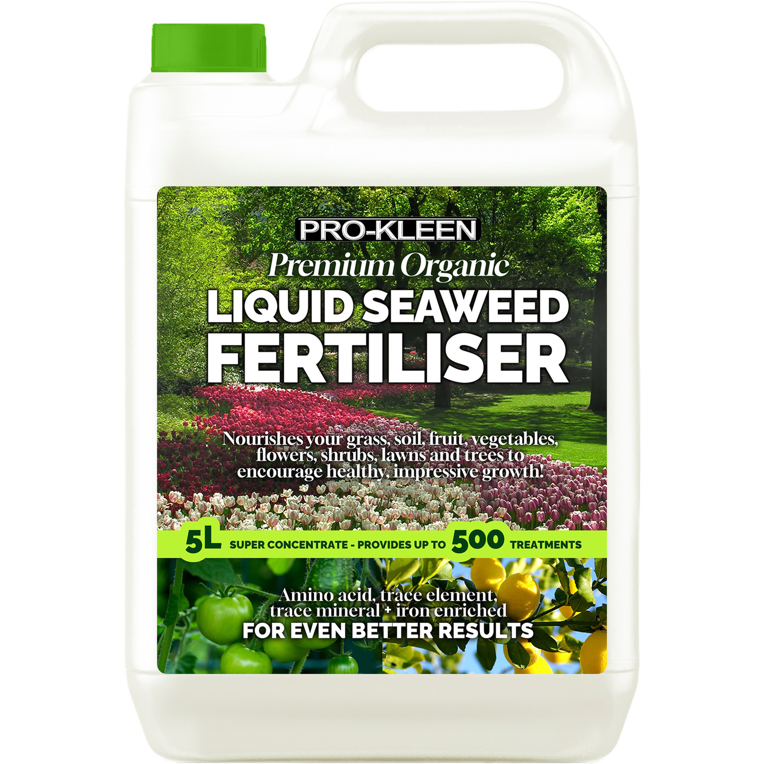 Liquid Seaweed Fertiliser Ascophyllum Seaweed Extract for Grass, Plants