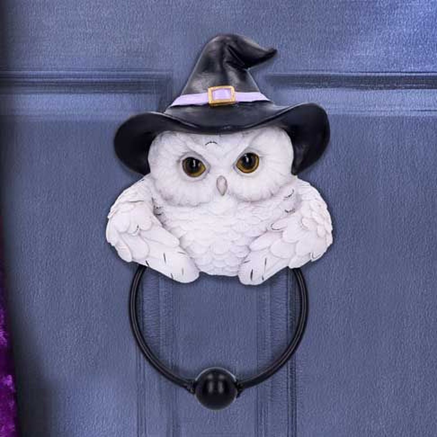 Snowy Owl Magic Door Knocker