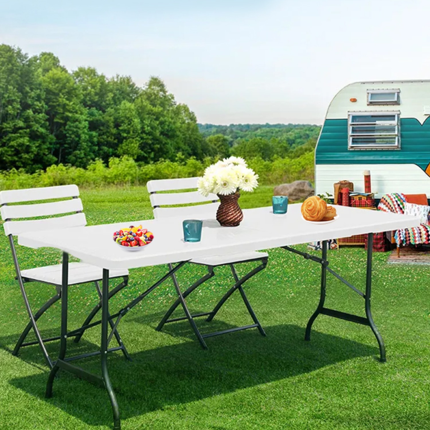 6ft Heavy Duty Folding Table
