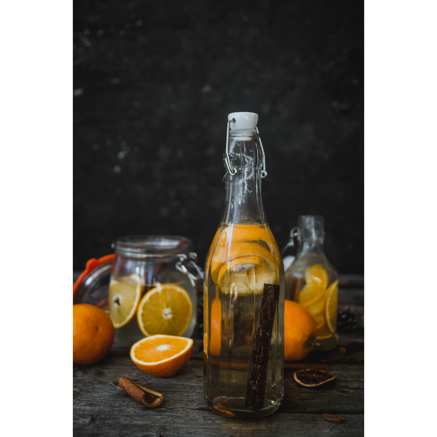 Set of 6 Home Made 500ml Cordial Bottles