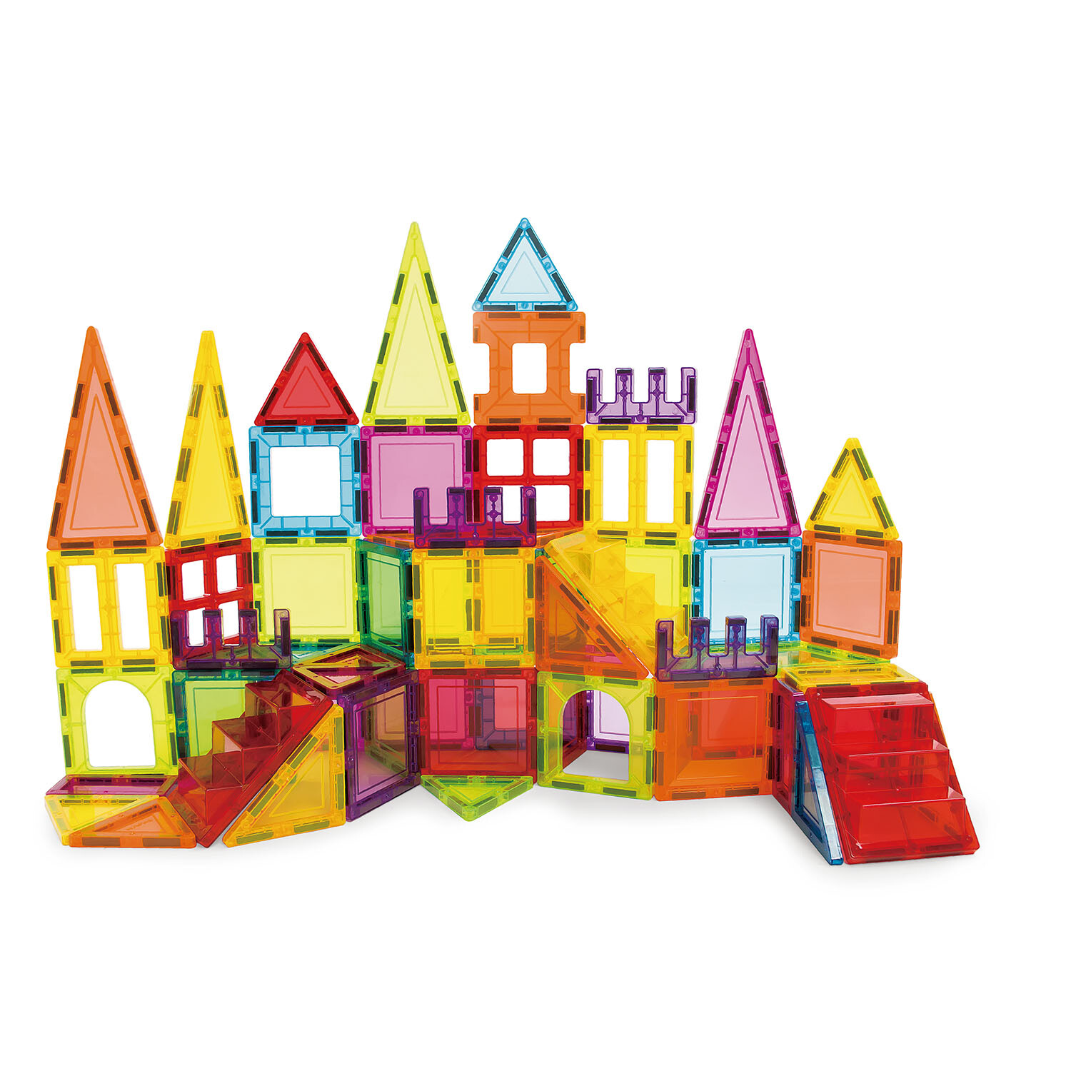 66 Piece Magnetic Tiles