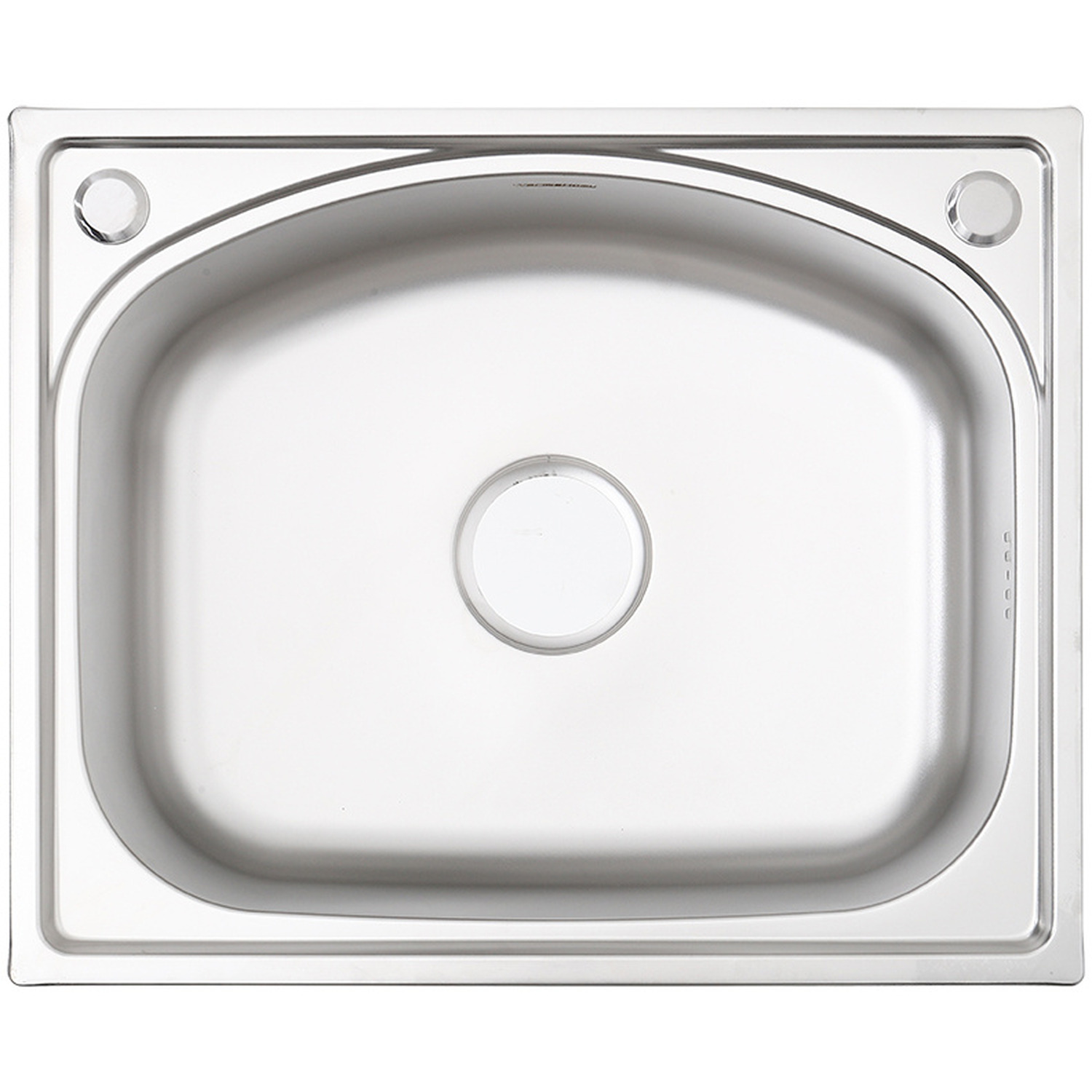 Kitchen Sink Single U Shaped Wash Basin Bowl With Removable Drainer Set