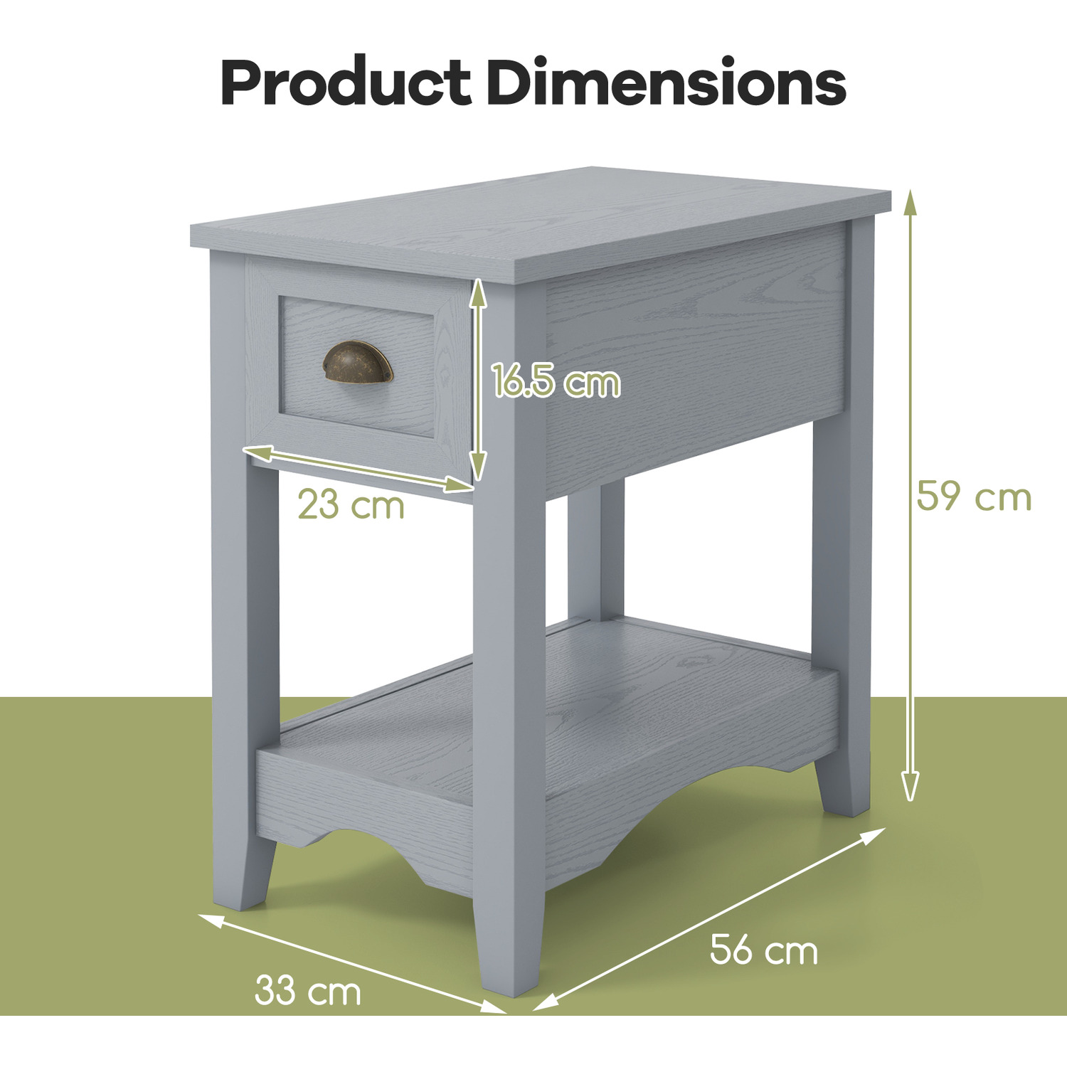 Retro Side Table Set of 2