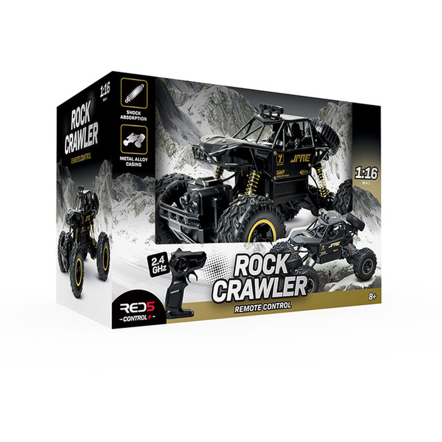 RED5 Rock Crawler 1 to 16 Scale Multi Terrain RC Truck