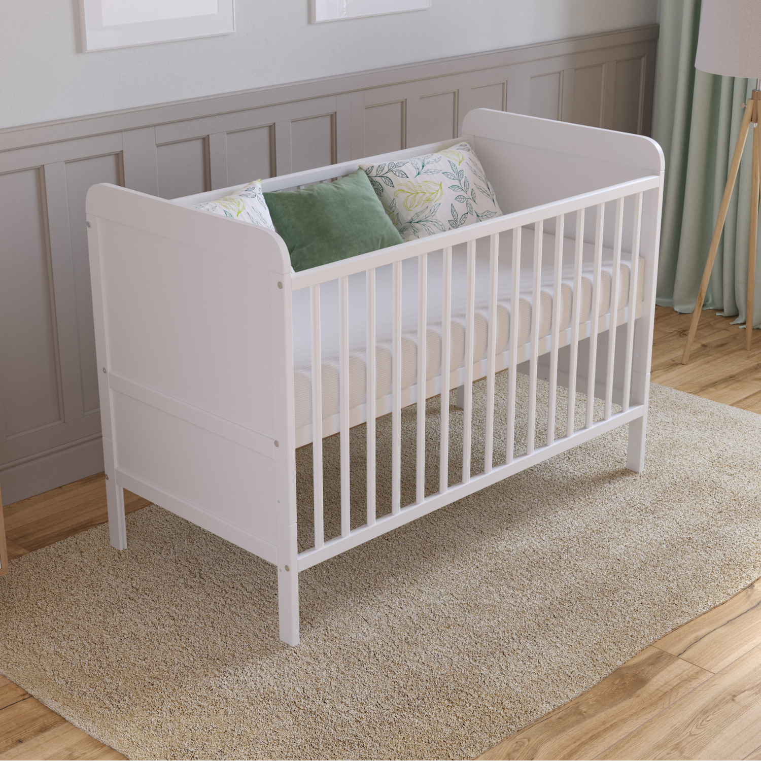 Levi Cot Bed With Mattress